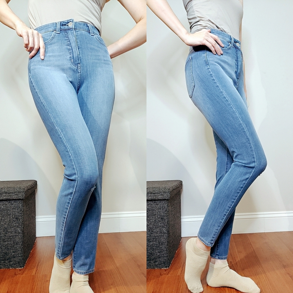 Uniqlo High Rise Skinny Ultra Stretchy Jeans 26 Inch … - Gem